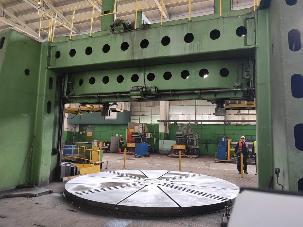 Vertical turning lathe WMW DKZ 6300 - SCG machines