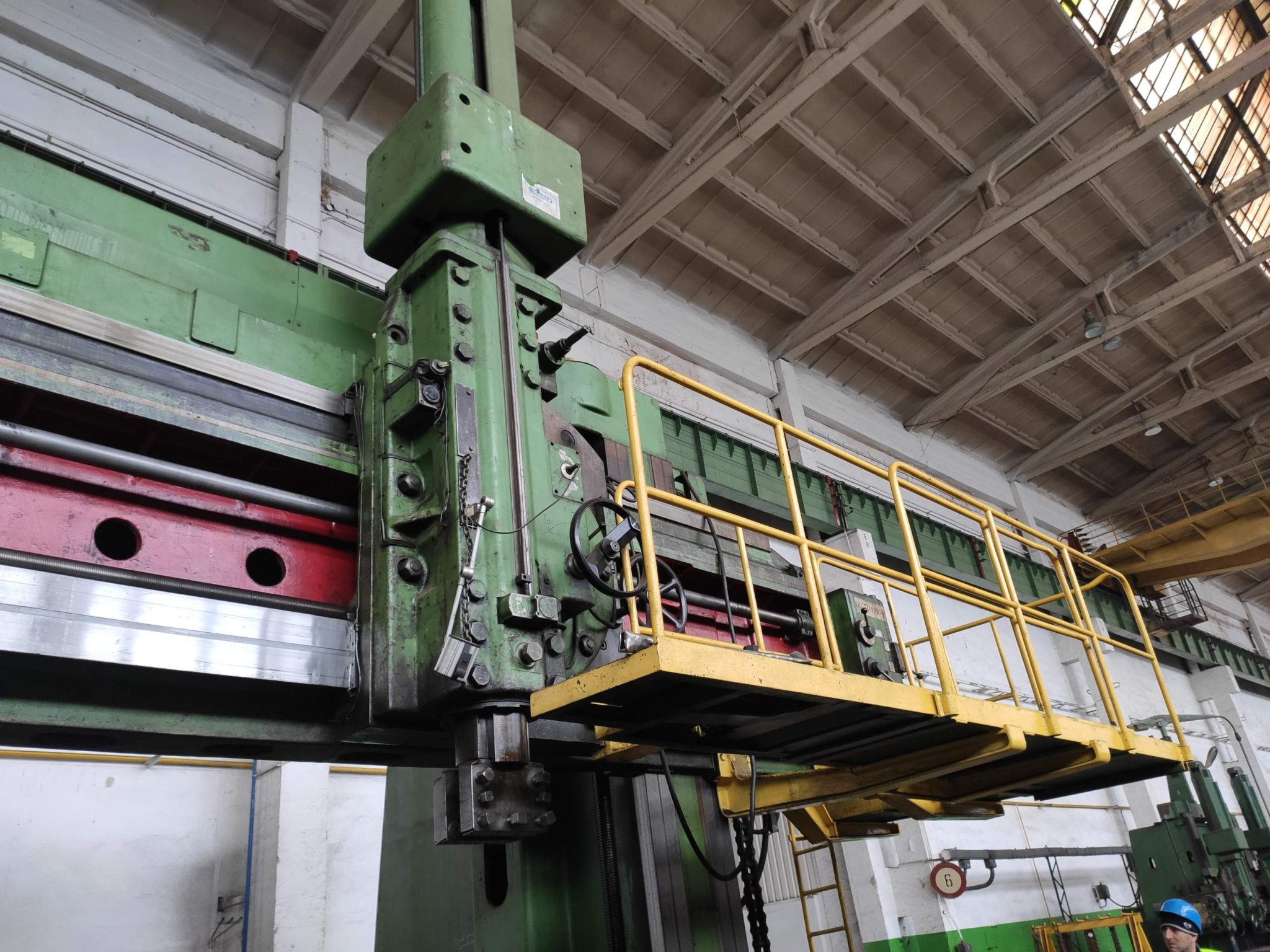 Vertical turning lathe WMW DKZ 6300 - SCG machines