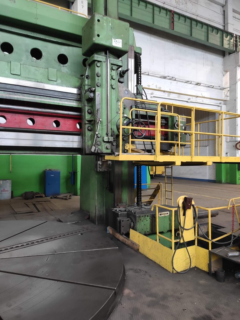 Vertical turning lathe WMW DKZ 6300 - SCG machines